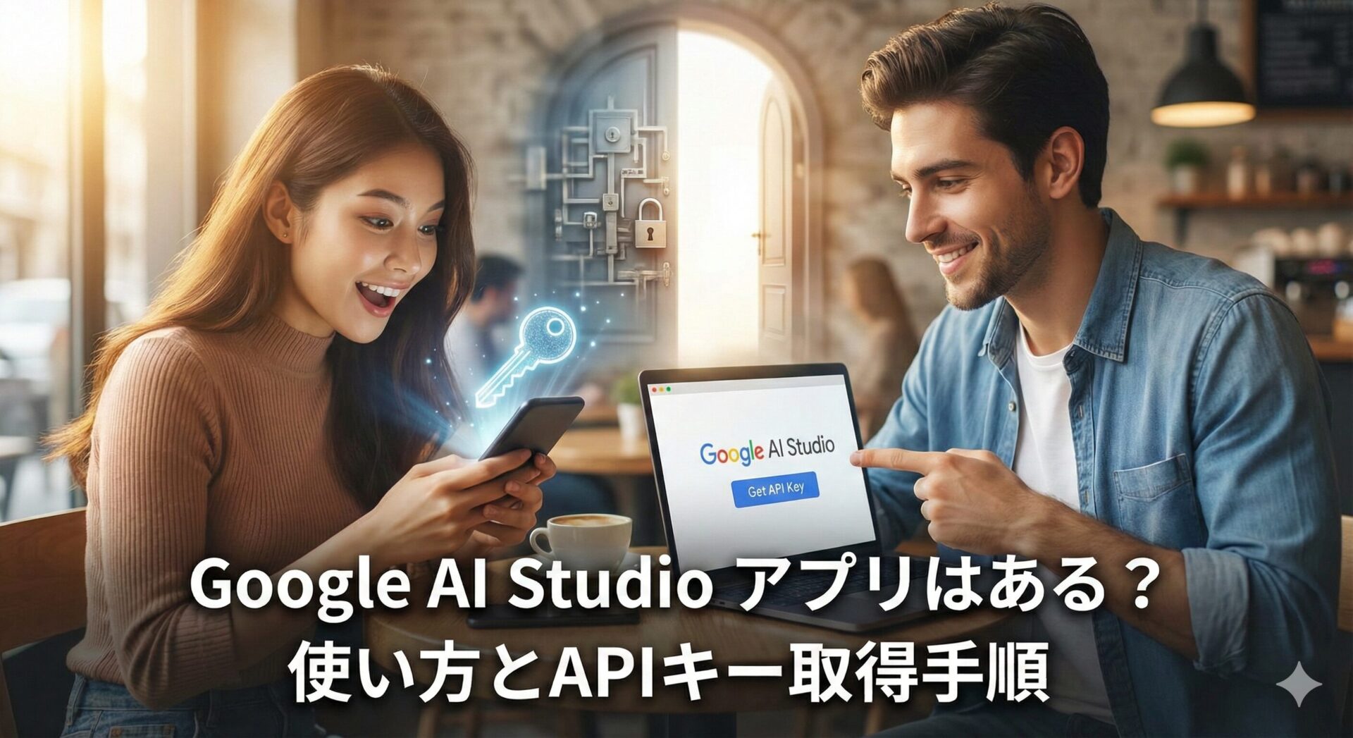 Google AI Studio アプリはある？使い方とAPIキーの取得手順